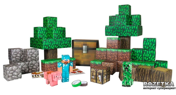 Набор Jazwares Minecraft Deluxe Pack с аксессуарами (16721) – низкие ...