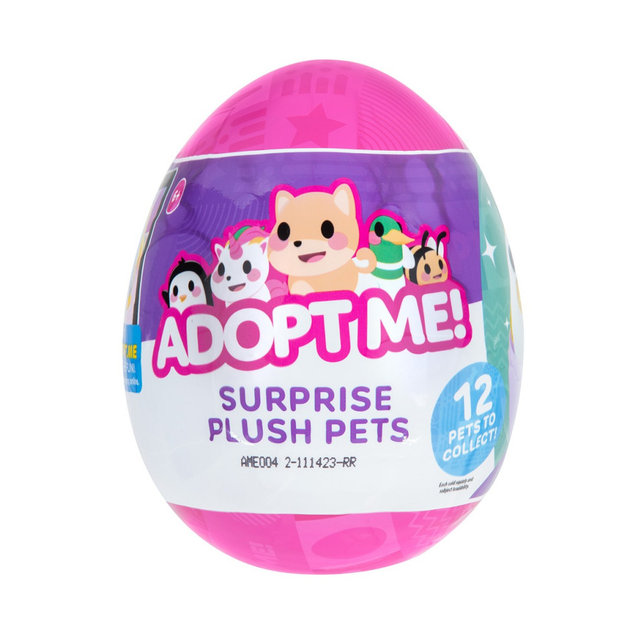 Мягкая Игрушка-сюрприз В Яйце "s3 - Веселые Зверята" Adopt Me! Ame0042 ...