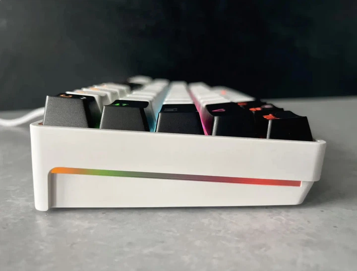 Механическая клавиатура MUCAI MK61 с подсветкой Бело-Черная – фото ...