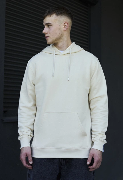 Мужское Стаф Худи Молочное Базовое Однотонное Staff Milk Basic M (294017) от продавца: Denwer ...