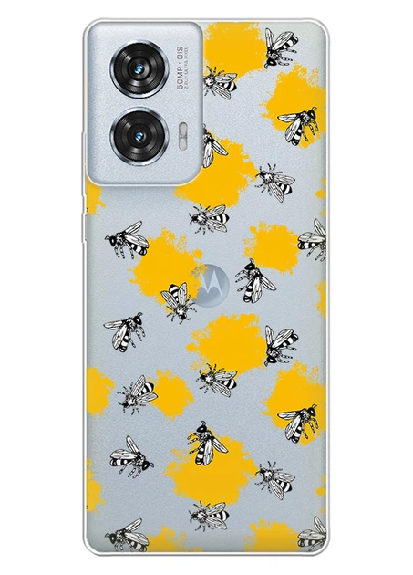 Прозрачный силиконовый чехол iSwag для Motorola S50 Neo с рисунком ...