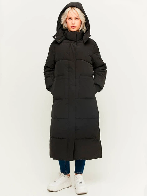 Куртка зимняя длинная женская Tally Weijl SCOPEPOMANA-HH XS Черная ...