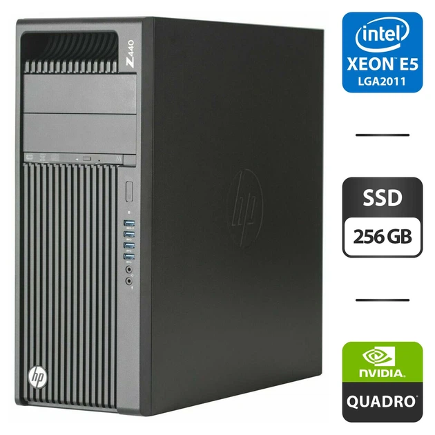 Рабочая станция Б-класс HP Z440 Workstation Tower / Intel Xeon E5-2683 ...
