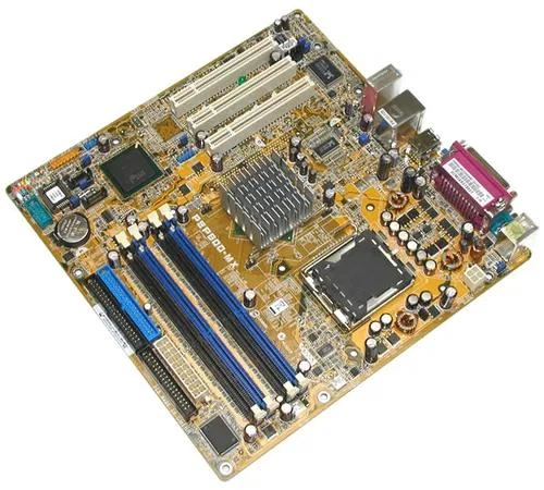 Материнська плата Asus P5P800-MX REV: 1.00, Intel 865GV, mATX, s775 Б/В ...