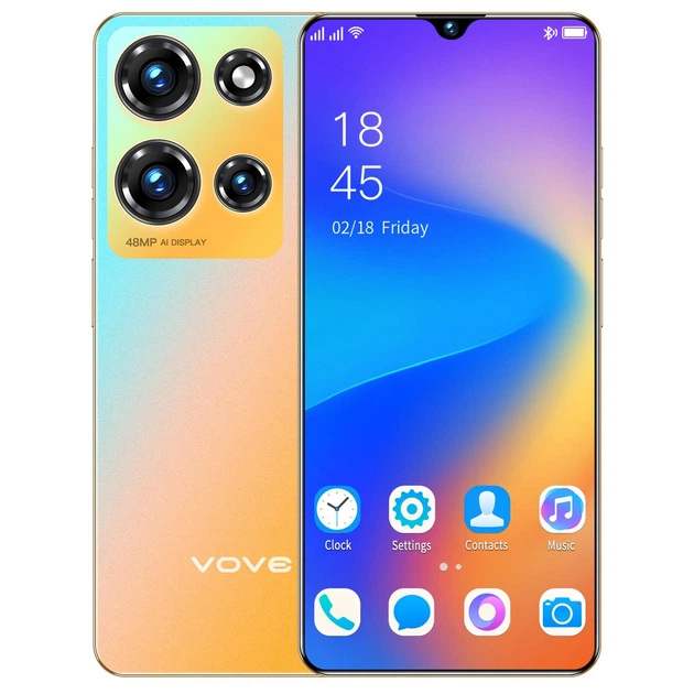Мобільний телефон vove Note30i 12+512GB золото – фото, відгуки, характеристики в інтернет ...