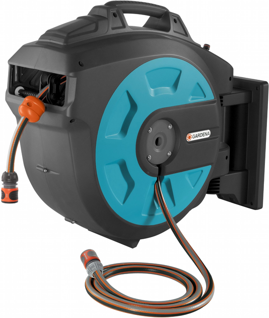Катушка Gardena 25 Comfort Automatic со шлангом 1/2" 25 м настенная ...
