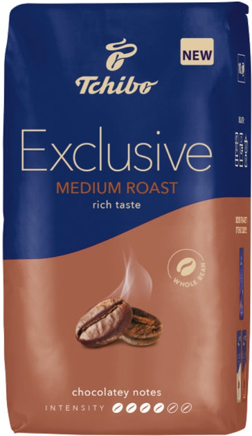 Купить Кофе в зернах Tchibo Exclusive Medium Roast 1 кг (4061445212690 ...