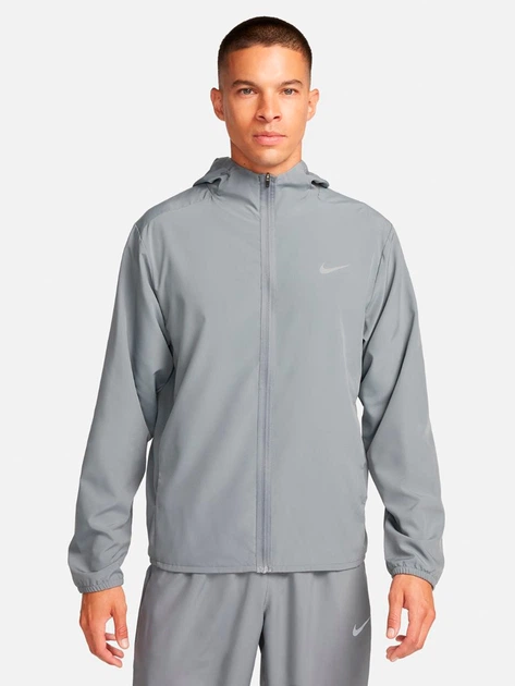 Спортивна вітрівка чоловіча Nike M Nk Df Form Hd Jkt FB7482-084 S Сіра ...