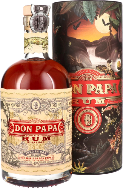 Ром Don Papa Single Island Rum End Of Year Edition 0.7 л 40% в ...