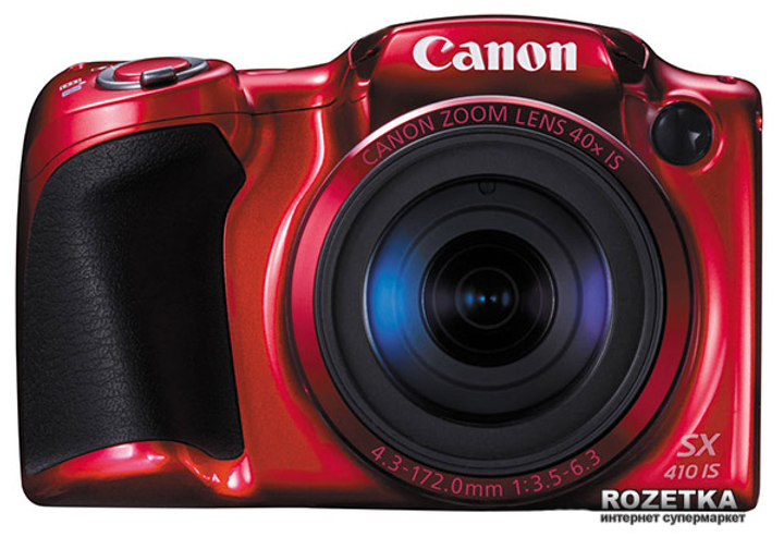 Фотоаппарат Canon PowerShot SX410 IS Red + сумка + карта памяти 32гб ...