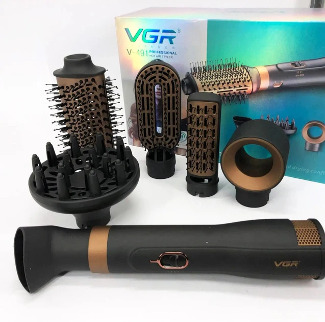 ФЕН-ЩІТКА 6В1 VGR-491 – фото, відгуки, характеристики в інтернет-магазині ROZETKA від продавця ...