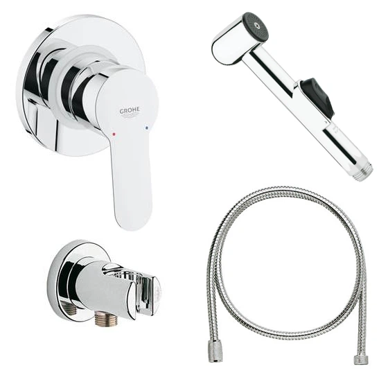 Гигиенический душ с смесителем GROHE BauEdge 28343007 (29040000 ...