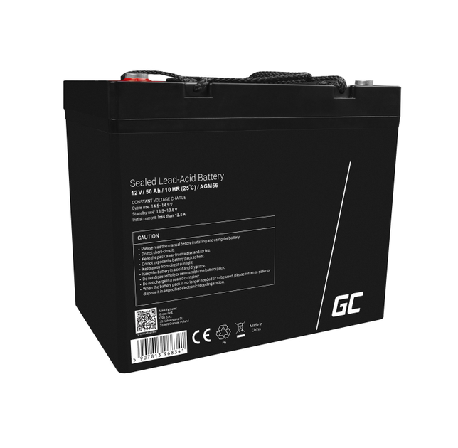 Аккумулятор Green Cell AGM VRLA 50Ah 12V (AGM56) – фото, отзывы ...
