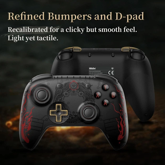 Геймпад 8bitdo Ultimate 2C Black Myth WuKong з ефектом Холла для ...
