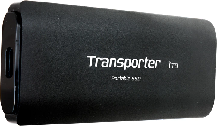 Накопитель внешний SSD USB 1.0TB Patriot Transporter Black (PTP1TBPEC ...