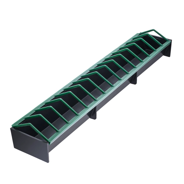 Годівниця для птиці лоткова пластикова на 15 секцій фото відгуки характеристики в інтернет