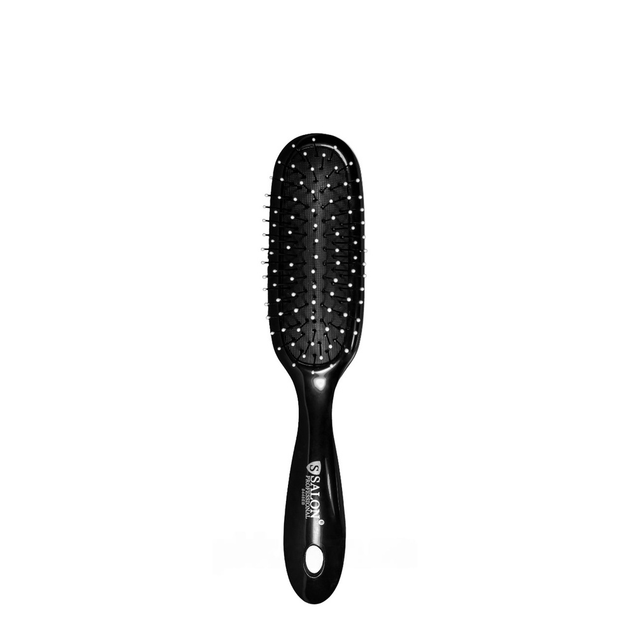 Щетка для волос массажная Salon Professional 8448 EB Черная от продавца ...