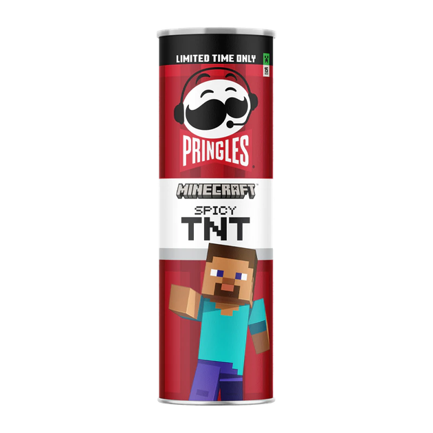 Чипси Pringles Minecraft майнкрафт TNT гострі 156г від продавця: Vlipli ...