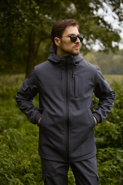 Куртка чоловіча Intruder softshell M сіра (1610635414/1) – Брендовий одяг | ROZETKA