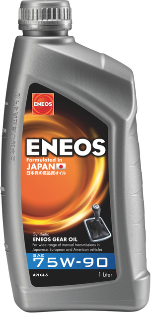 Трансмиссионное масло Eneos GEAR OIL 75W-90 1 л (EU0080401N) – фото ...