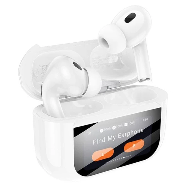 Беспроводные TWS наушники Hoco DES42 Touch screen display ANC Bluetooth ...