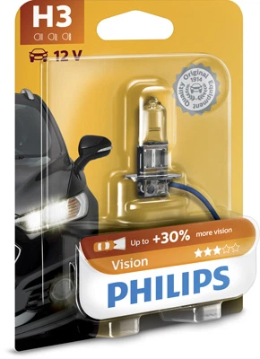 Автолампа Philips H3 12V 55W (PS 12336 PR B1) – фото, отзывы ...