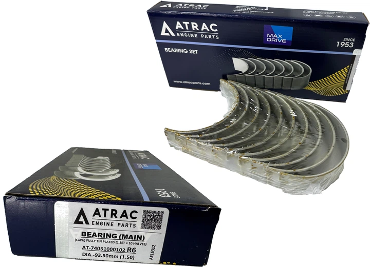 Вкладиші корінні ATRAC Р6 (вал 93.50 мм; пост 100.00 мм) MAX Drive ...