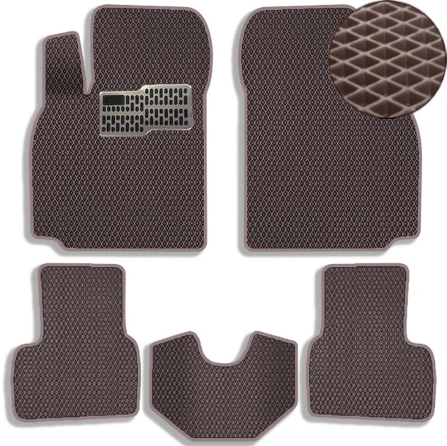 Килимки в салон EVA для Fiat Doblo I 5 мест 2000- з підп'ятником ...