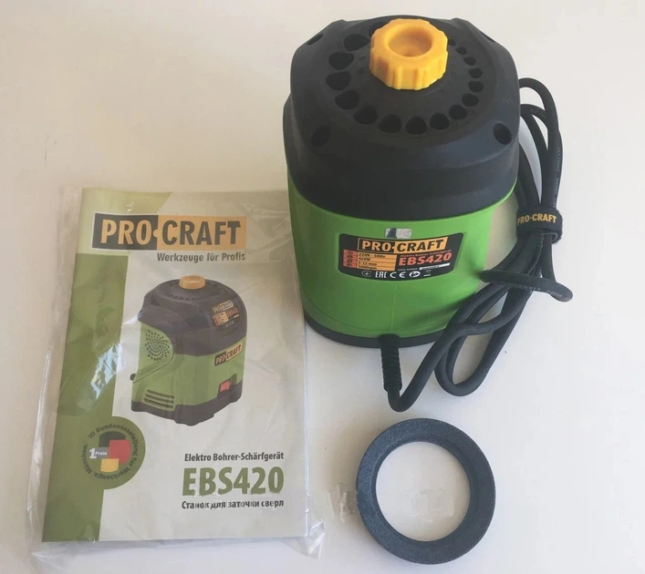 Станок для заточки сверл ProCraft EBS-420 – фото, отзывы, характеристики в интернет-магазине ...
