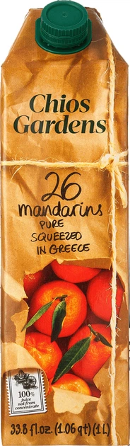 Сок Chios Gardens мандариновый 100% 1 л (5204125100408) – купить в ...