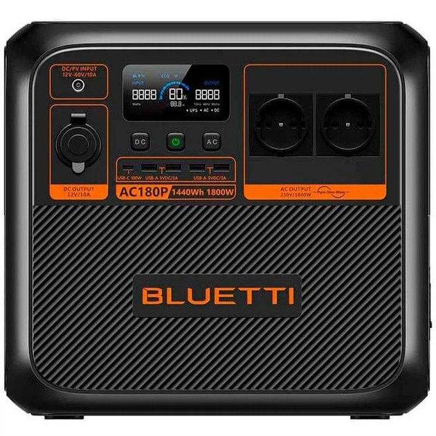 Зарядная станция Bluetti (PowerOak) AC180P 1440Wh 400000 mAh 1800W ...