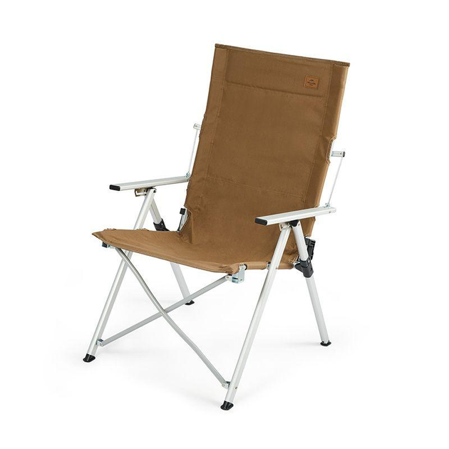Складное кресло Naturehike CNH22JU059 из алюминия, коричневого цвета ...
