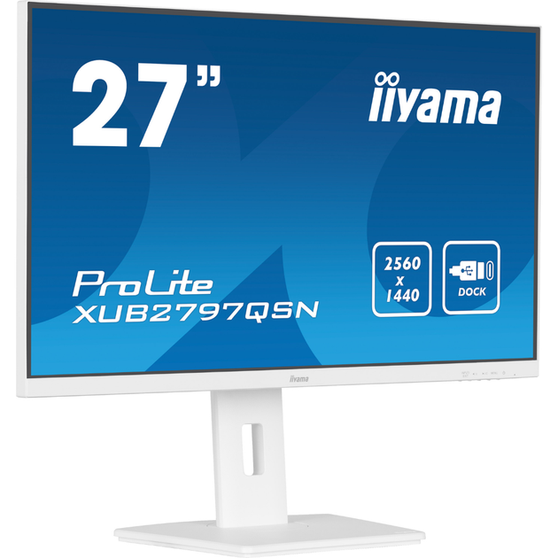 Монитор IIYAMA ProLite 27" IPS 2560х1440 Adaptive Sync White ...