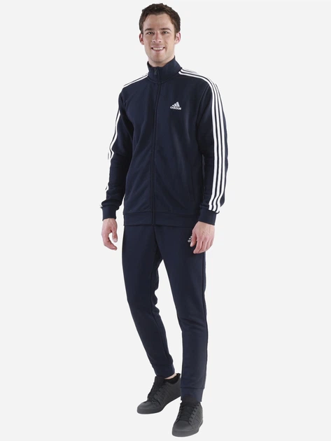 Спортивный костюм мужской adidas M 3S FT TT TS IC6765 XL Темно-синий ...