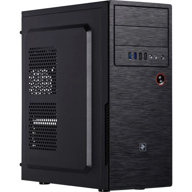 Корпус 2E ALFA (E1802) MidT 2xUSB3.02xUSB3.0 сталь з перфорацією(бічна ...