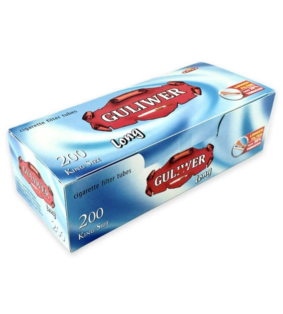 Сигаретные гильзы GULIWER EXTRA LONG FILTER 24 мм (200 шт) – фото ...