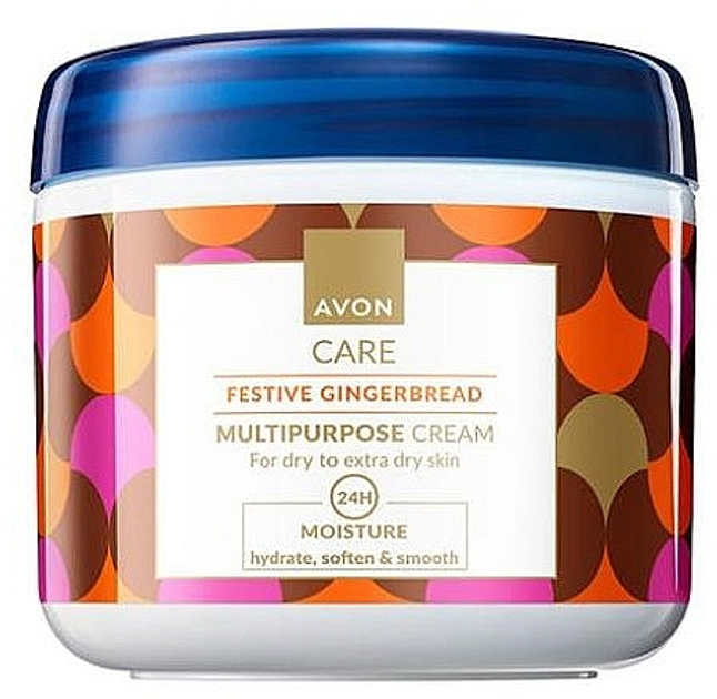 Мультифункциональный крем для лица рук и тела Имбирный пряник Avon