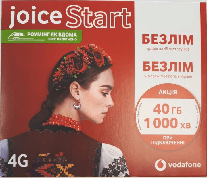 Стартовый пакет Vodafone (Водафон) Joice Start – фото, отзывы, характеристики в интернет ...