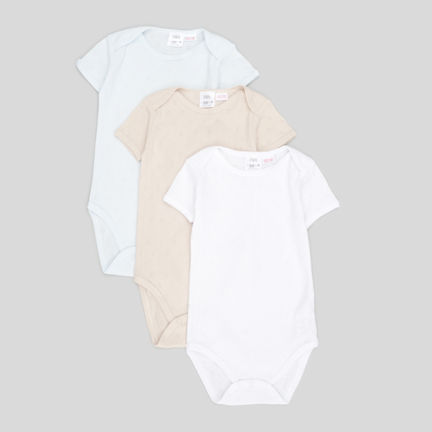 Бодик детский для девочек Zara 8501/406 92 см Разноцветный ...