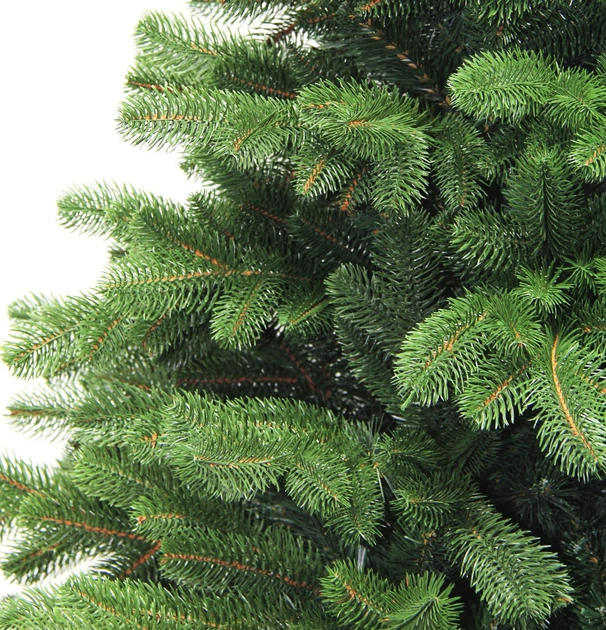 Ялинка лита Люкс велика 180см зелена новорічна штучна з 3d ефектом на