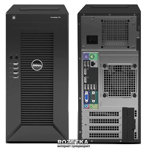 Сервер Dell PowerEdge T20 (T20-E3-SATA) – фото, відгуки, характеристики ...