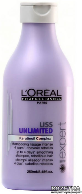 Шампунь L'Oreal Professionnel Expert Liss Unlimited для разглаживания ...