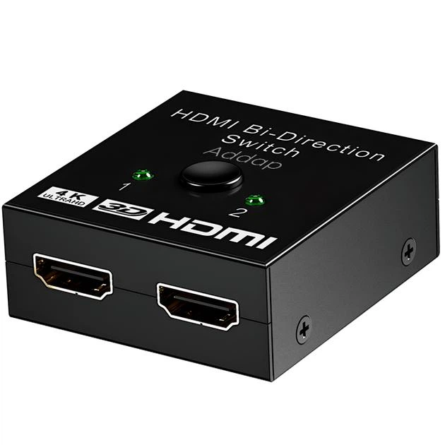 HDMI разветвитель двунаправленный Bi-Direction Switch на 2 порта 4К ...