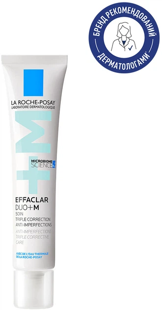 Гель-крем потрійної дії La Roche-Posay Effaclar Duo + M для Корекції ...