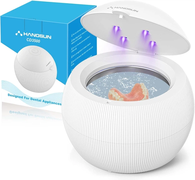Ультразвуковий очищувач зубних протезів Hangsun CD3500 White (P-202459 ...
