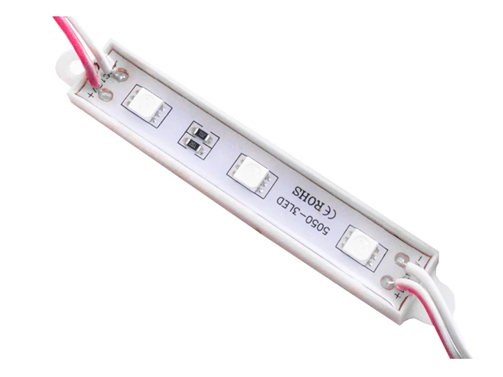 Светодиодный модуль 5050-3smd 12V IP65 красный LEDUA – фото, отзывы ...