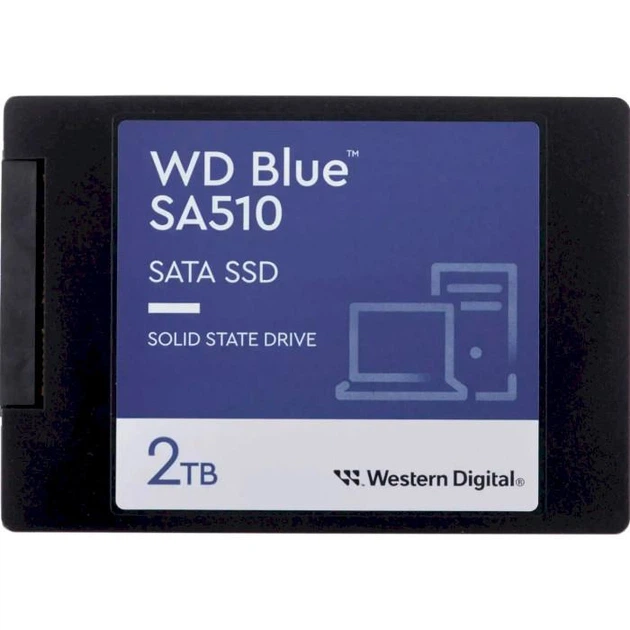 SSD диск WD Blue SA510 2TB 2.5" SATA (WDS200T3B0A) (WDBB8H0020BNC-WRWM) – фото, отзывы ...