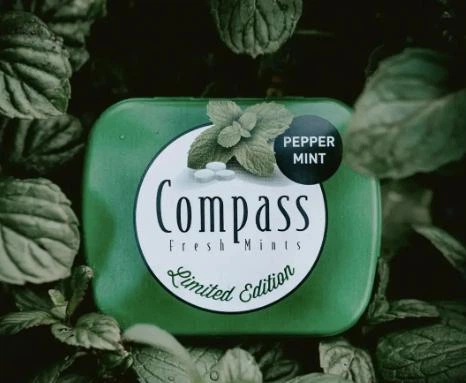 Освіжаючі пастилки без цукру Compass Mints М’ята 14g від продавця ...