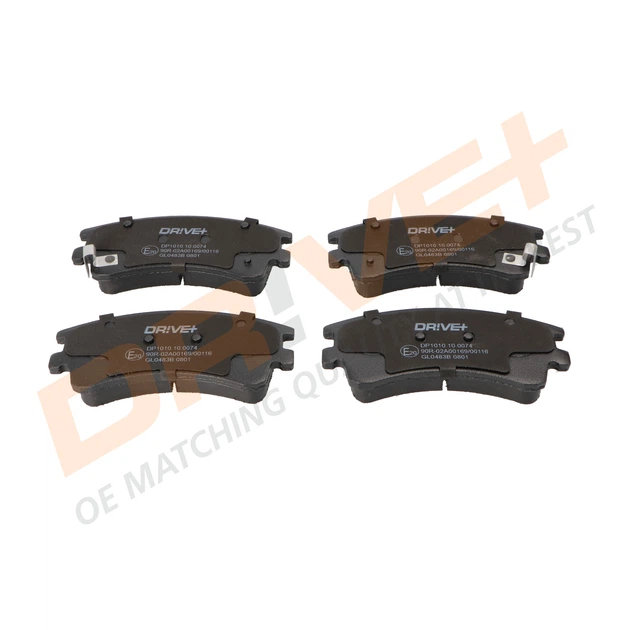 Комплект гальмівних накладок, дискове гальмоDrive+DP1010.10.0074 Drive ...