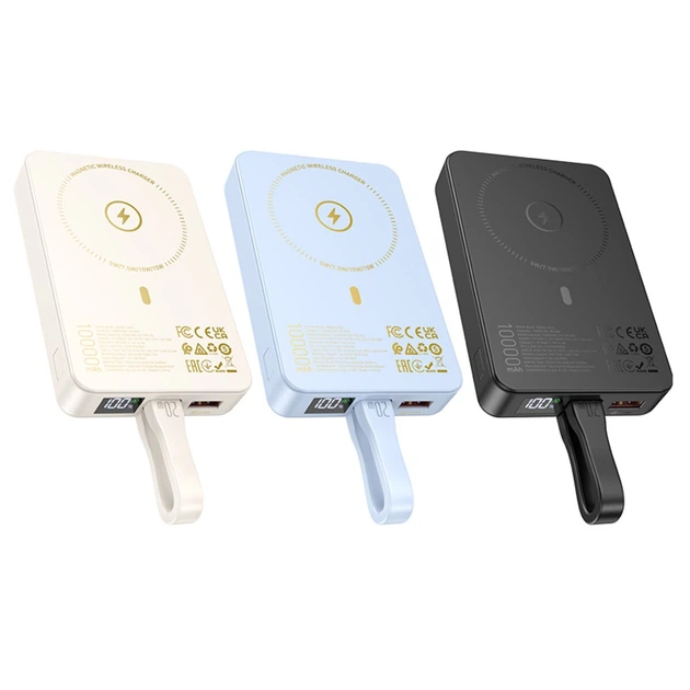 Зовнішній акумулятор HOCO Q24 Elegant 22.5W+PD20W fully compatible ...